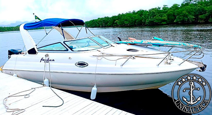 Fibrafort Focker 255 ano 2006 - Lancha a Venda - Unináutica